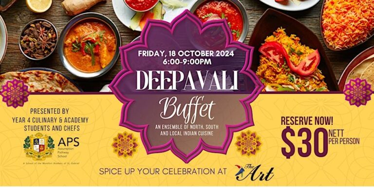 Feast on Bold Flavors and Colors of Deepavali at The ART | SG:Indian